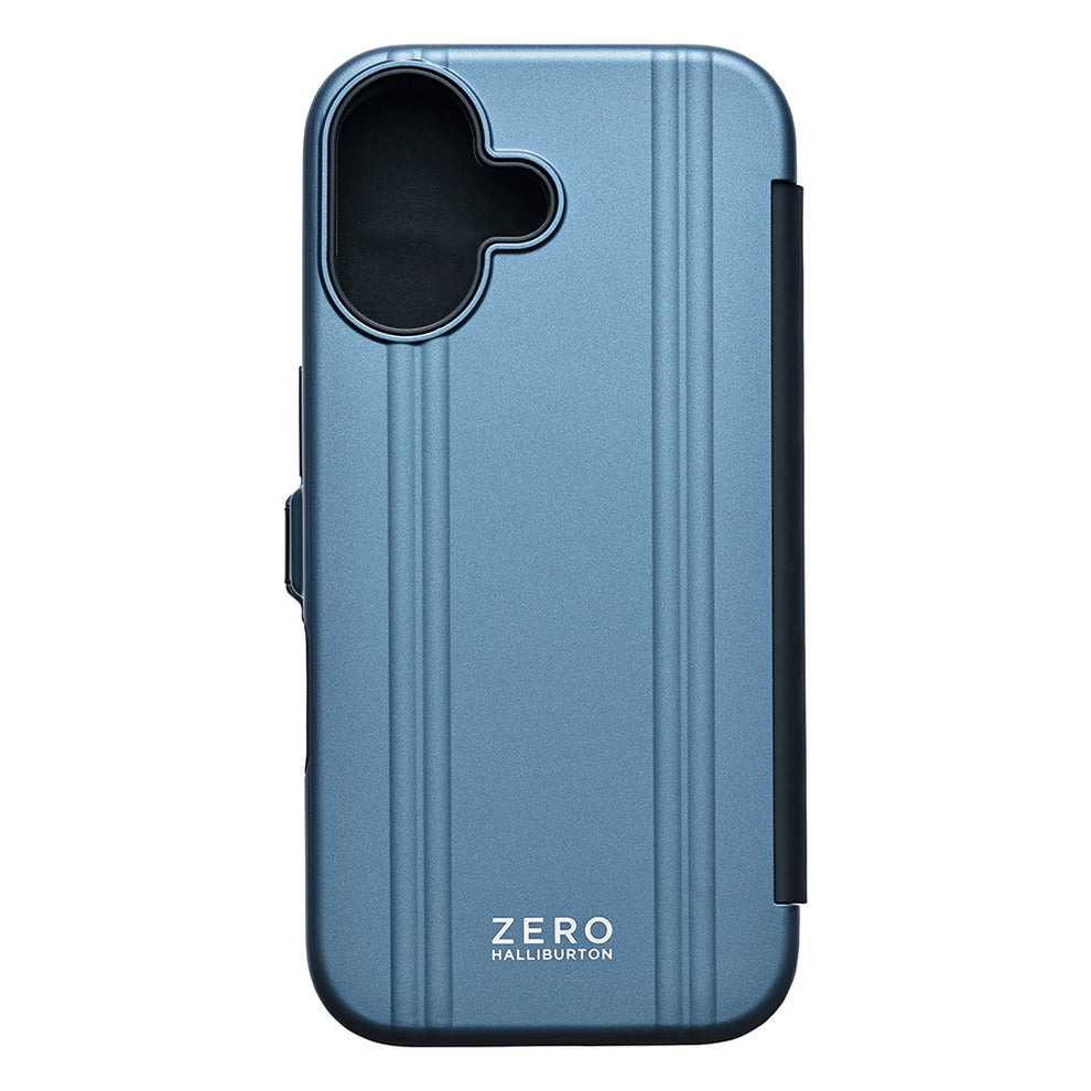 ZERO HALLIBURTON Hybrid Shockproof Flip Case (Steel Blue) – UNiCASE